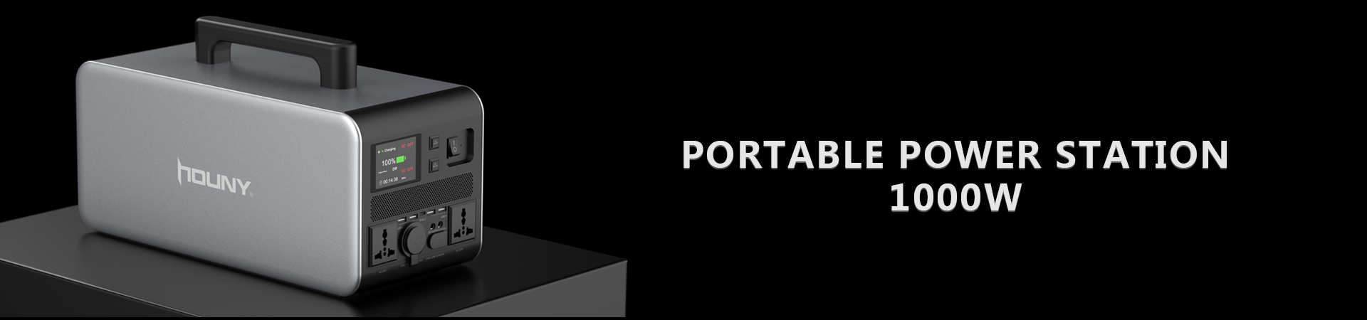 Touch Screen Portable Power Station 1000W